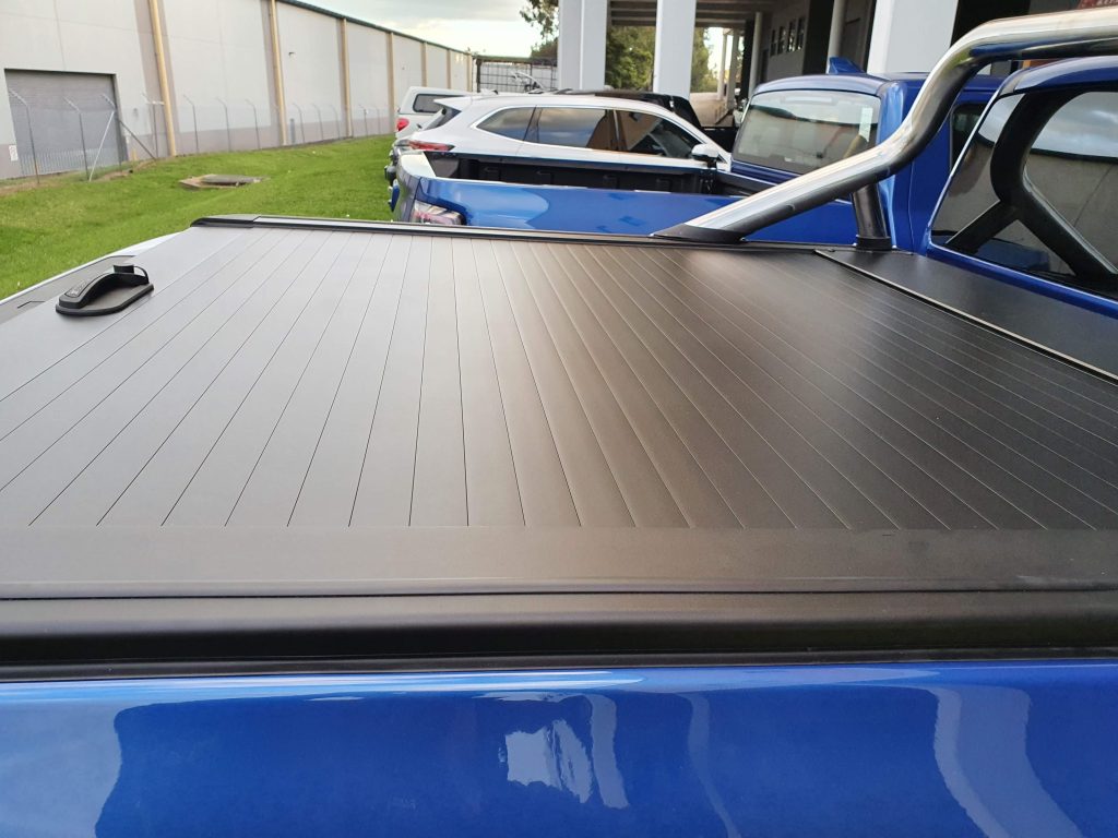 BLACK MANUAL RETRACTABLE ROLLER COVER TO SUIT GWM CANNON BASE, CANNON L ...