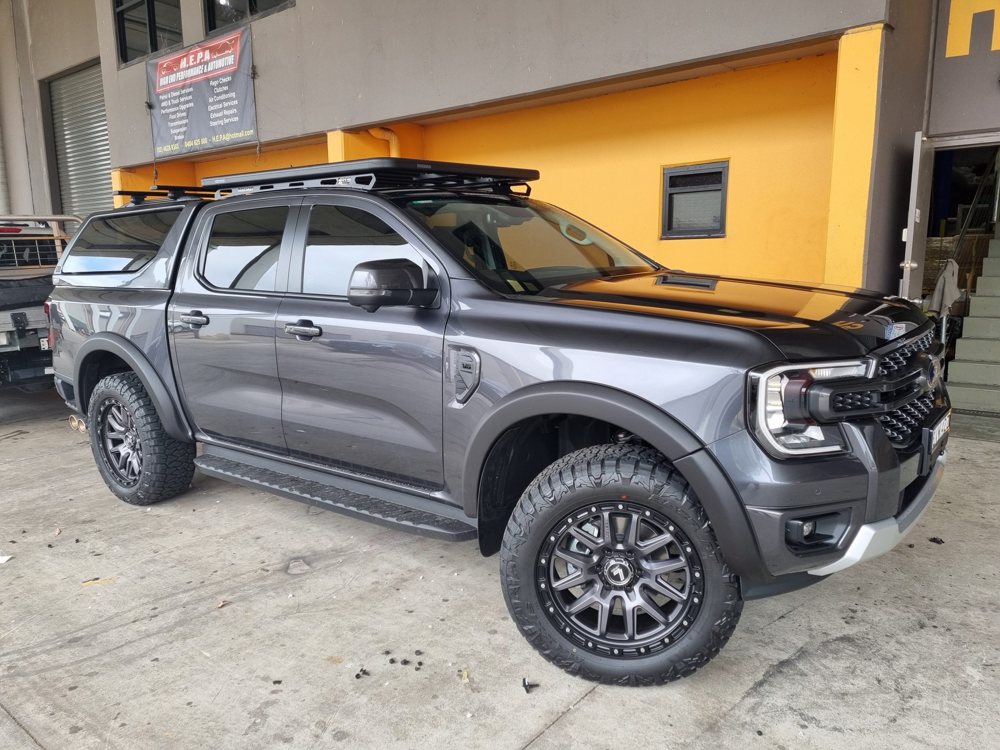 Venture 2 tone & single colour Canopy For Next-Gen Ford Ranger & Raptor ...
